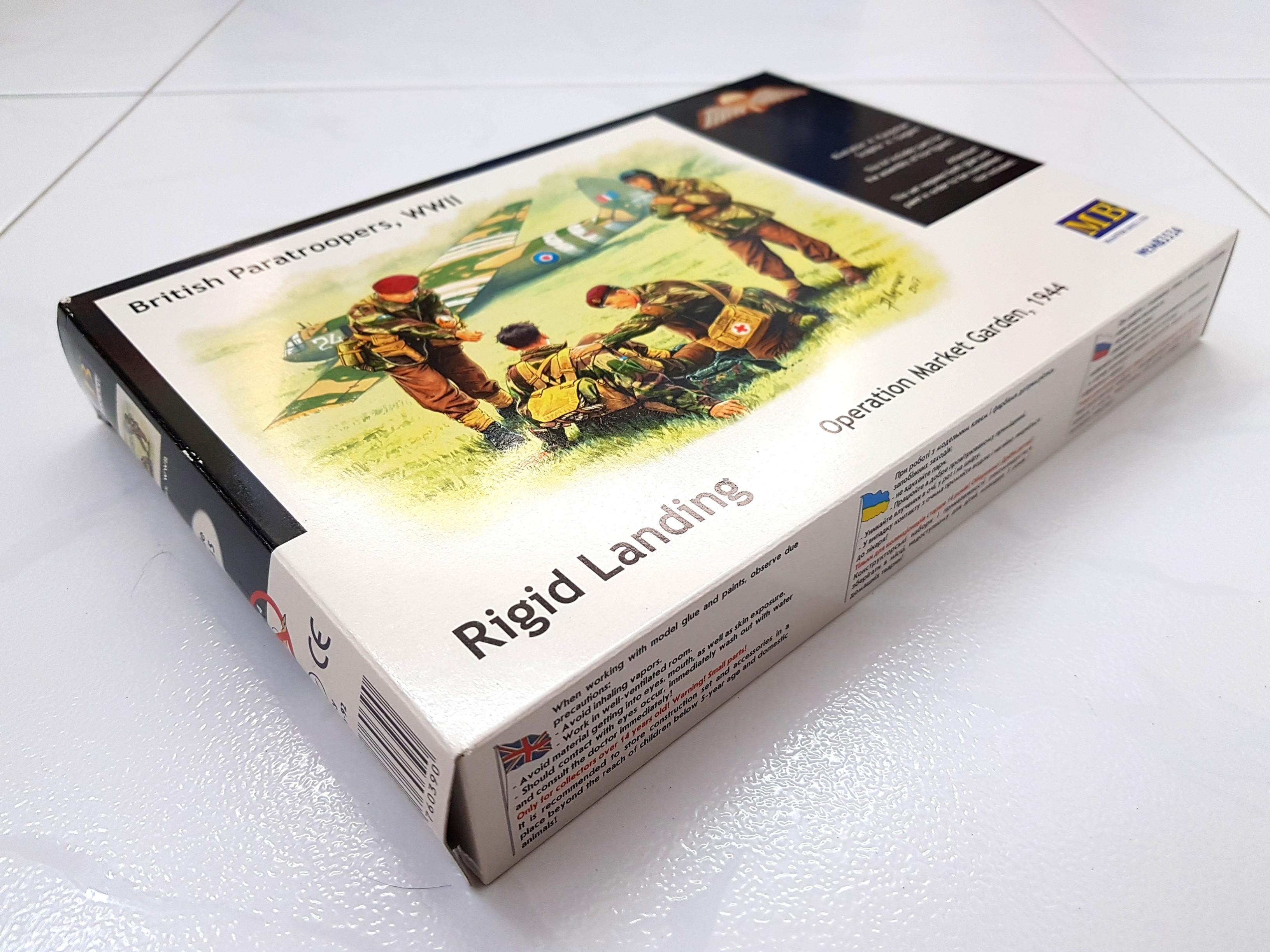 1/35 Master Box #3534, British Paratroopers, WWII Rigid Landing ...