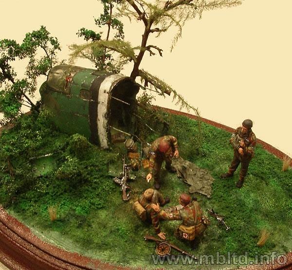 1/35 Master Box #3534, British Paratroopers, WWII Rigid Landing ...