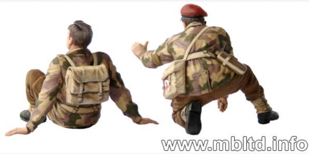 1/35 Master Box #3534, British Paratroopers, WWII Rigid Landing ...