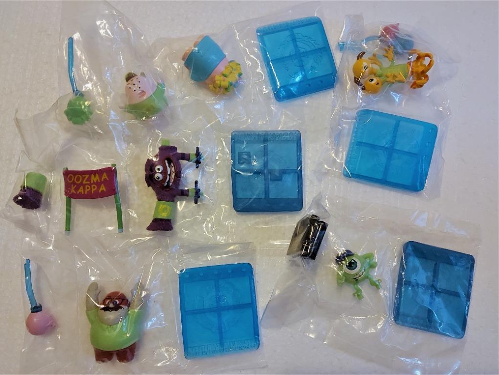 5個 迪士尼怪獸公司 怪獸大學 Monsters Inc Mike Art Scott Squishi Sheri Squibbles ...