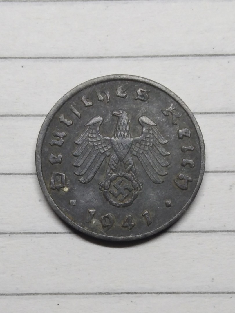 1941 1 RPF Nazi Coin, Hobbies & Toys, Memorabilia & Collectibles ...