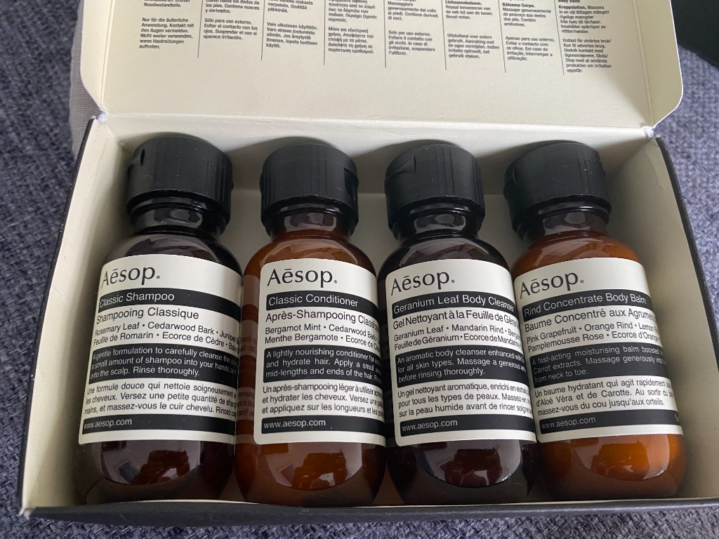 Aesop Arrival Travel Kit, Beauty & Personal Care, Bath & Body, Body ...