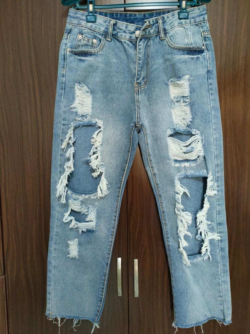 ALI MEI MEI Jeans, Women's Fashion, Bottoms, Jeans & Leggings on Carousell