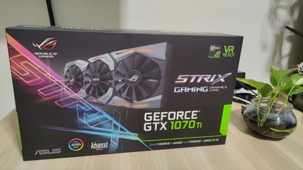 Asus STRIX Gaming Graphic Card GTX 1070 TI, Computers & Tech, Parts ...