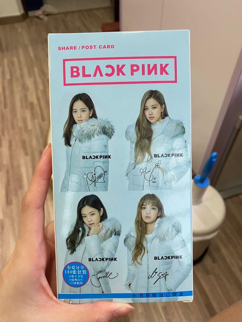 blackpink post card set, Hobbies & Toys, Memorabilia & Collectibles, K ...