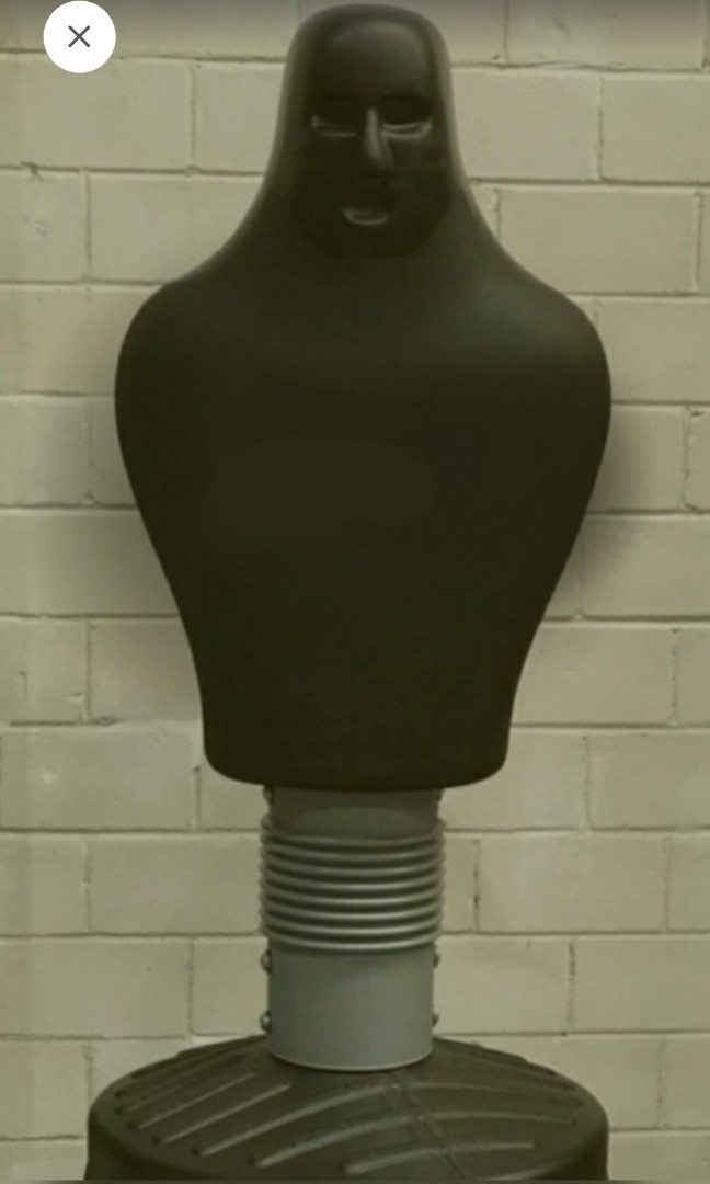 Bob man punching bag torso dummy free standing, Sports Equipment, Other ...