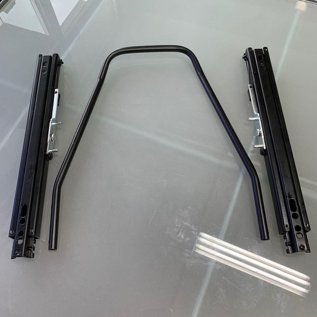 Car seat slider railing / bucket seat railing / racing seat railing ...