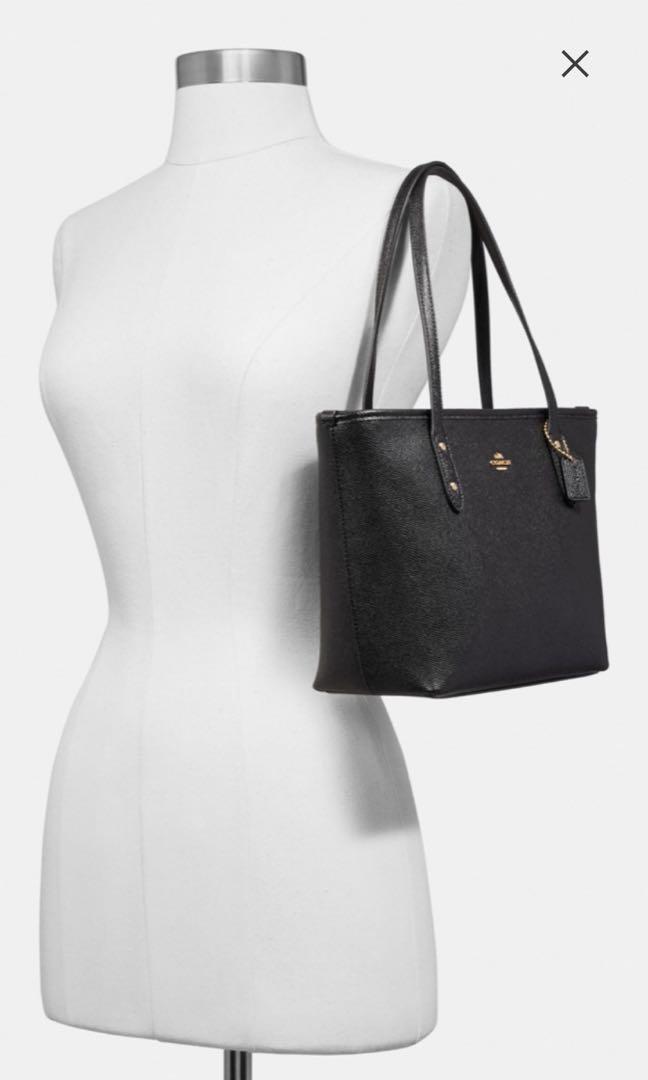 Coach Mini City Tote Bag in Midnight Blue, Women's Fashion, Bags ...