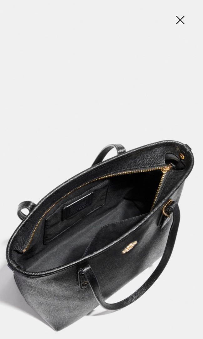 Coach Mini City Tote Bag in Midnight Blue, Women's Fashion, Bags ...