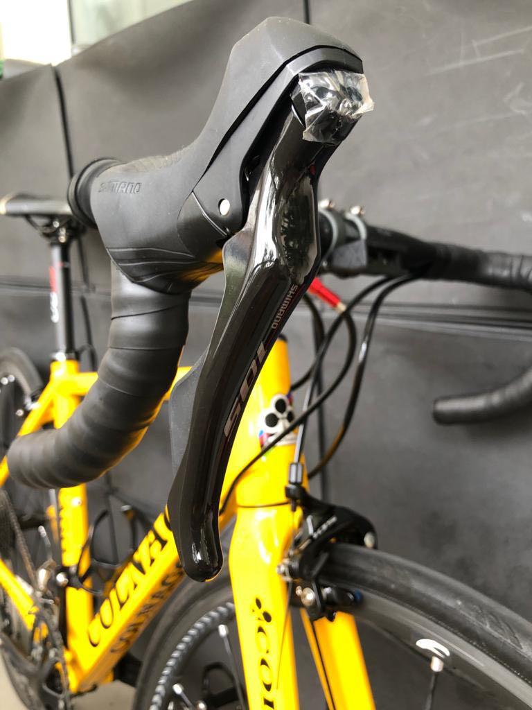 Colnago yellow with Fulcrum nite. 11 speed, Sports Equipment, Bicycles ...