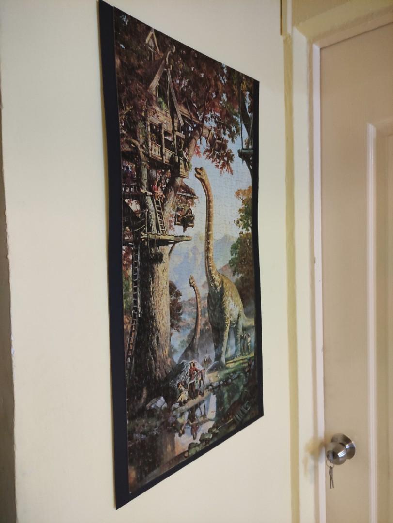 Dinotopia Wall Hanging Puzzle Art, Hobbies & Toys, Stationery & Craft ...