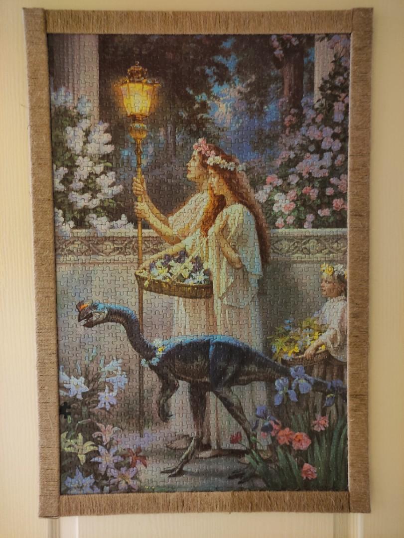 Dinotopia Wall Hanging Puzzle Art, Hobbies & Toys, Stationery & Craft ...
