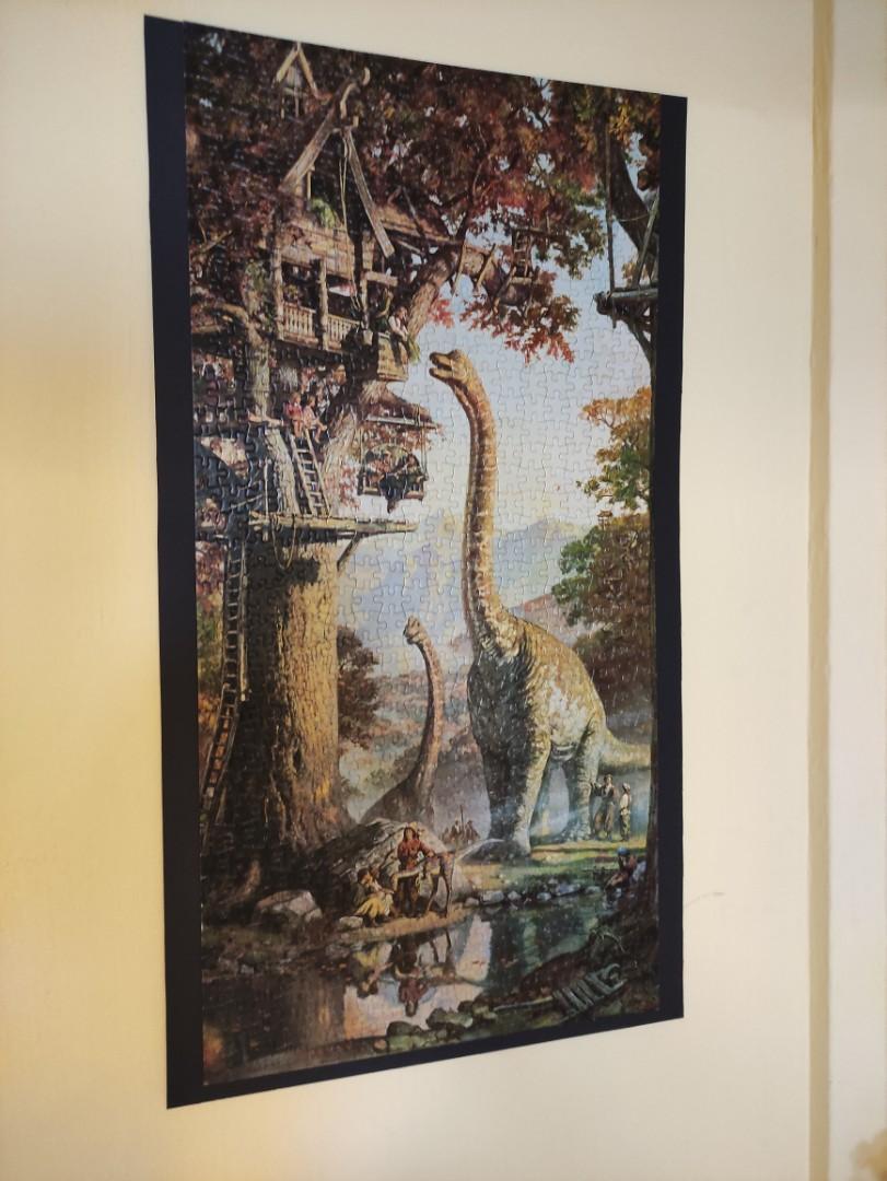 Dinotopia Wall Hanging Puzzle Art, Hobbies & Toys, Stationery & Craft ...