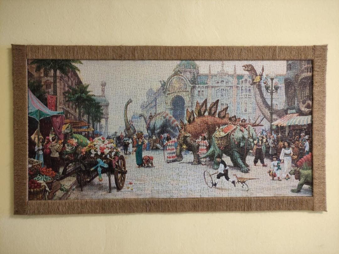 Dinotopia Wall Hanging Puzzle Art, Hobbies & Toys, Stationery & Craft ...