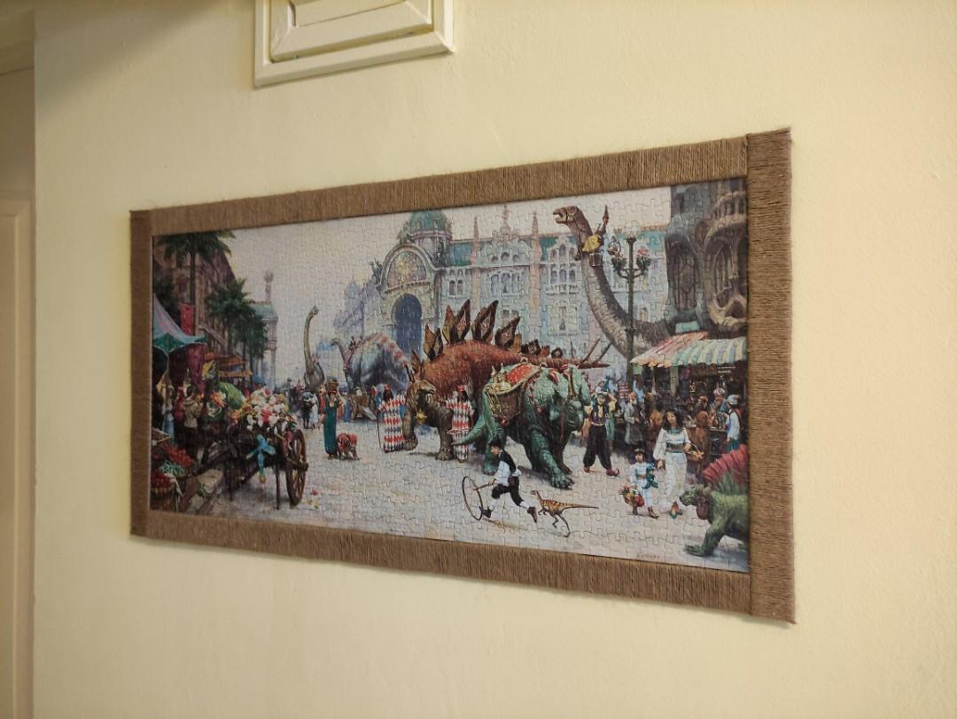 Dinotopia Wall Hanging Puzzle Art, Hobbies & Toys, Stationery & Craft ...
