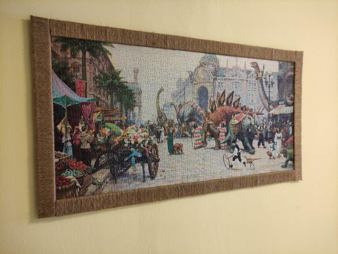 Dinotopia Wall Hanging Puzzle Art, Hobbies & Toys, Stationery & Craft ...
