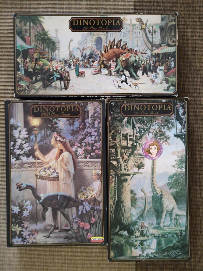 Dinotopia Wall Hanging Puzzle Art, Hobbies & Toys, Stationery & Craft ...
