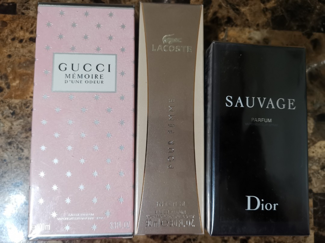 Dior sauvage perfume tester bundle, Beauty & Personal Care, Fragrance ...
