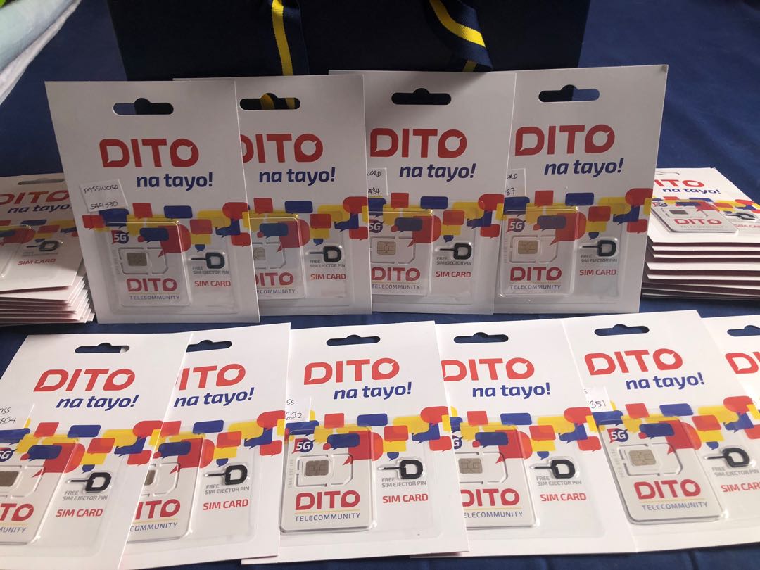 DITO Sim with 200 load, Computers & Tech, Office & Business Technology ...