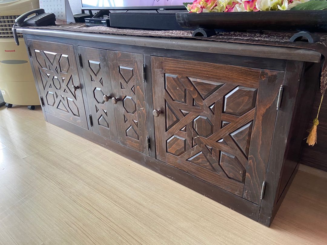Egyptian TV Console, Furniture & Home Living, Furniture, TV Consoles on ...