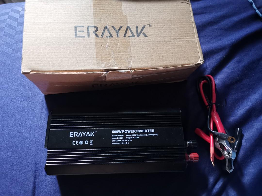 ERAYAK 500W POWER INVERTER, Car Accessories, Accessories on Carousell