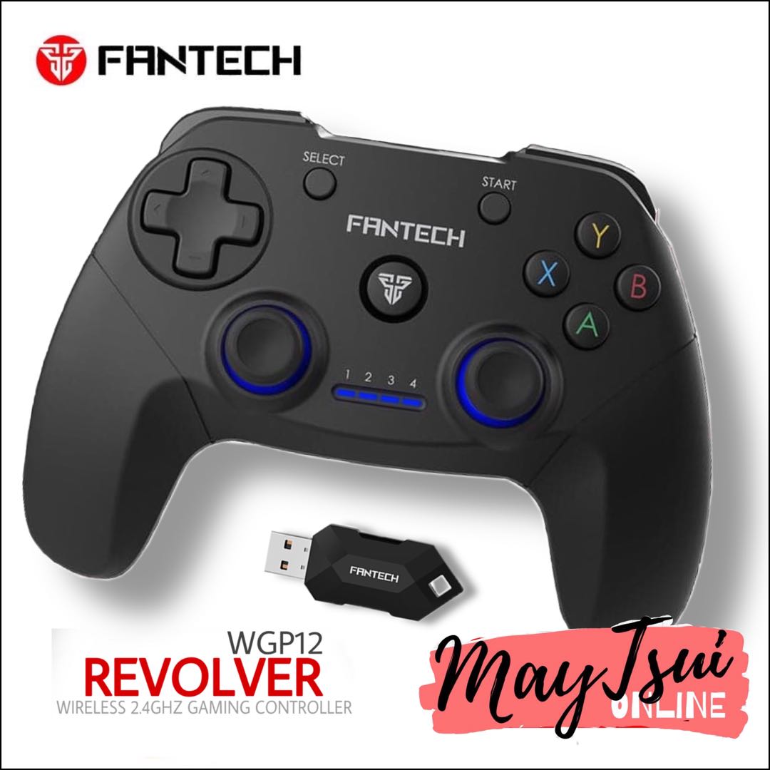 FANTECH WGP12 REVOLVER Wireless 2.4GHz Gaming Controller Gamepad ...