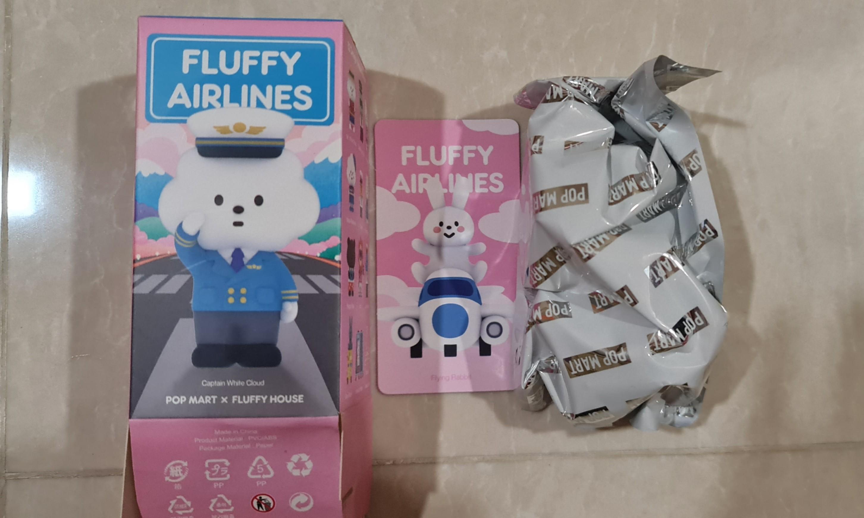 Popmart secret - Fluffy Airlines Secret- Fluffy house Or Pucky Forest ...