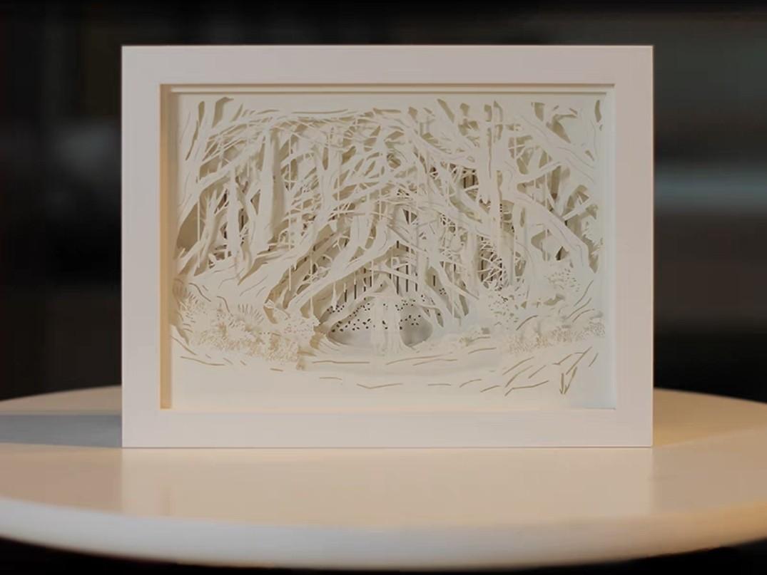 [INSTOCK] TGCF Papercut Frame Light box Heaven Official's Blessing Tian ...