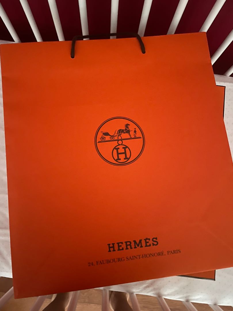 Hermes Birkin Paper Bag, Women's Fashion, Bags & Wallets, Purses ...