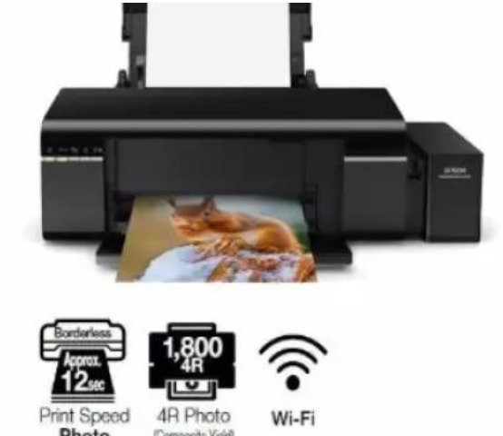 Hi res ink jet printer Epson L800 - vibrant Epson colours border to ...