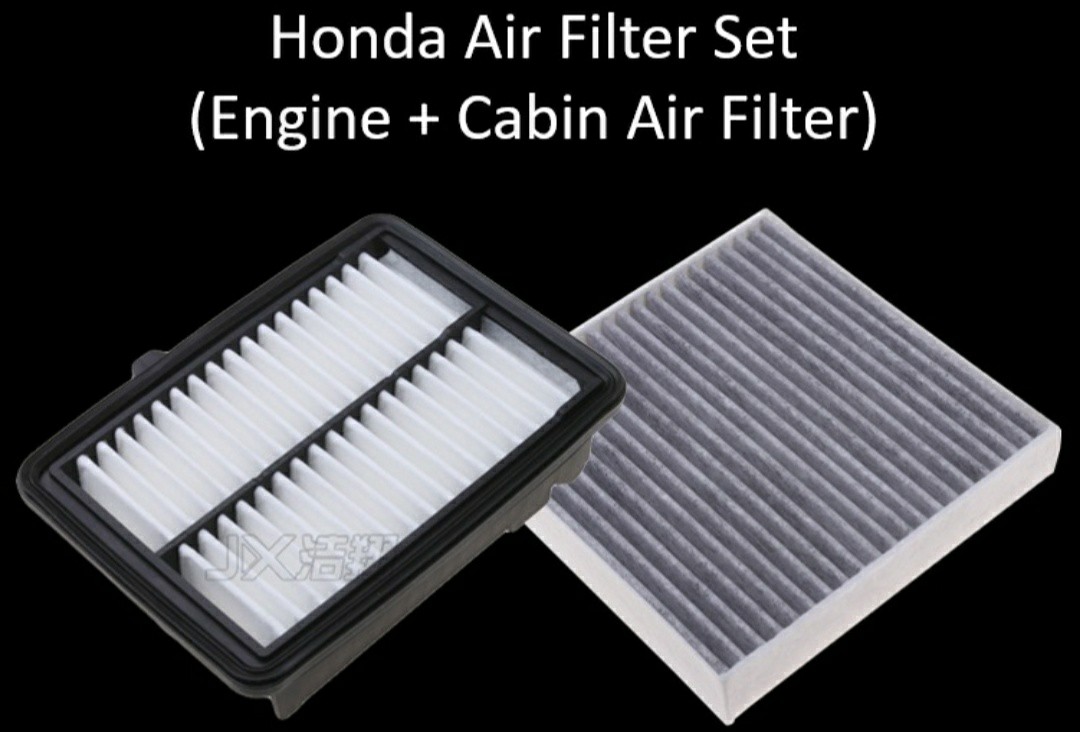 Honda Fit Air Filter Set, Car Accessories, Accessories on Carousell