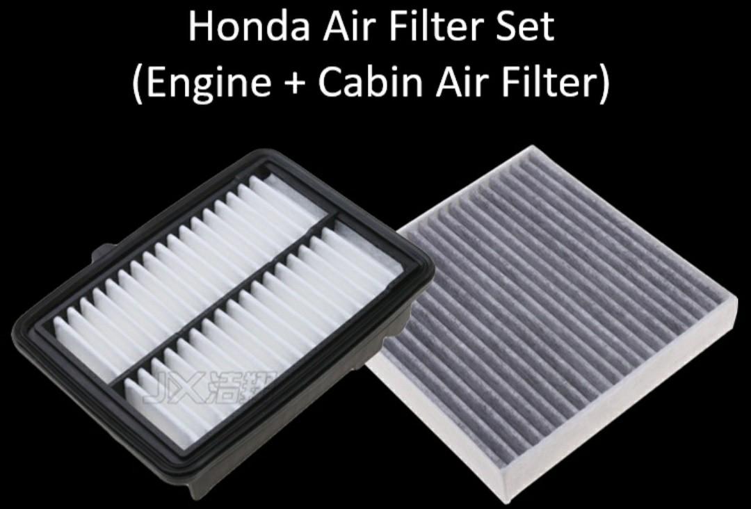 Honda Fit Air Filter Set, Car Accessories, Accessories on Carousell