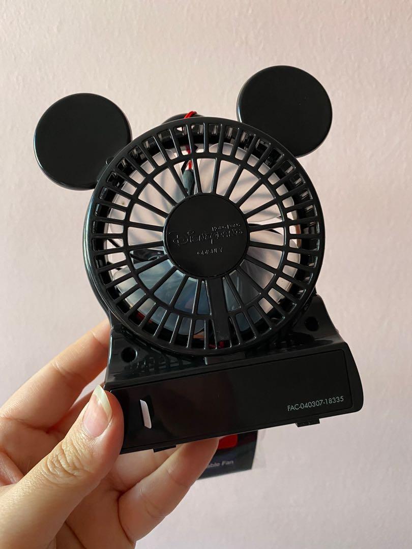 HONG KONG DISNEYLAND Mickey Mouse Portable Fan, Computers & Tech, Parts ...