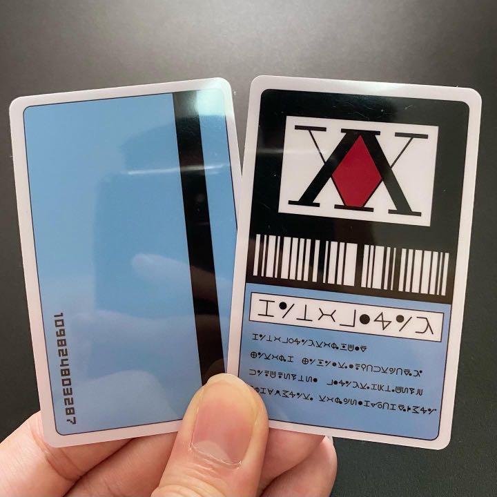 HUNTER X HUNTER LICENSE PVC CARD / READY STOCK STICKERS EZLINK CARD ...
