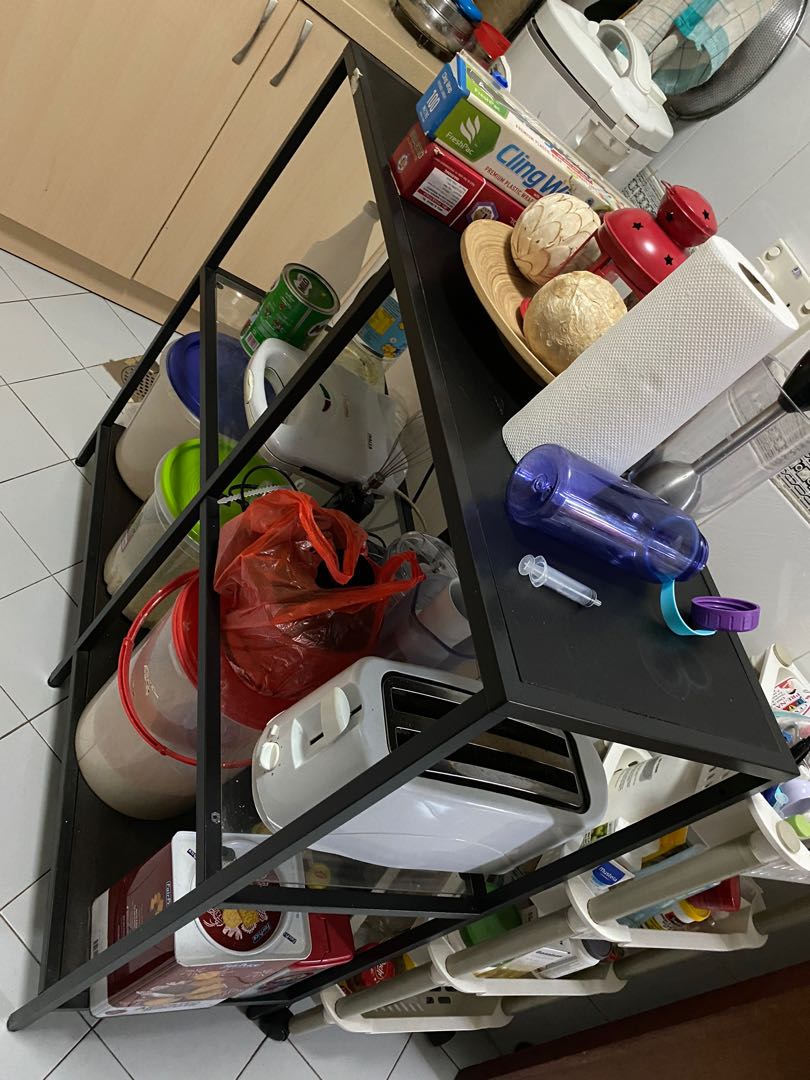 IKEA 3 tier shelving unit, Furniture & Home Living, Furniture, Shelves ...