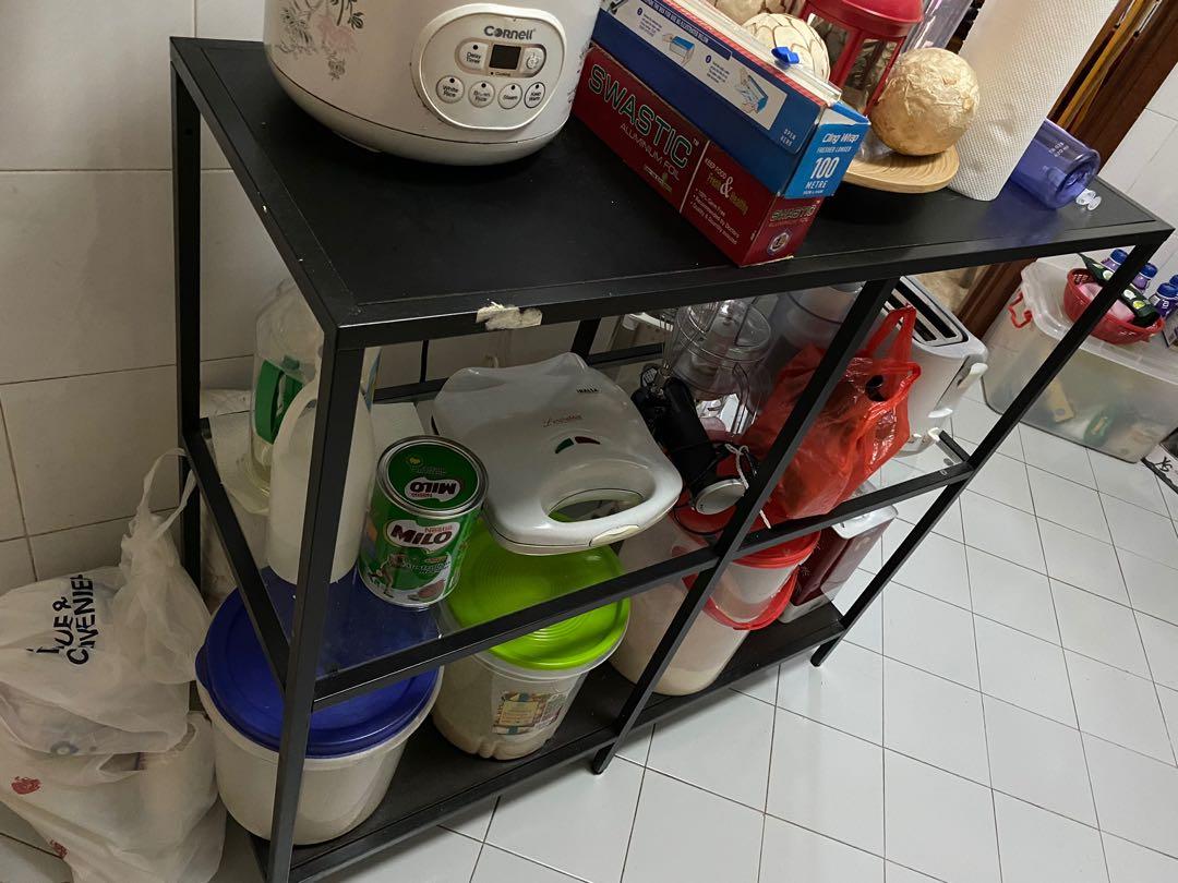 IKEA 3 tier shelving unit, Furniture & Home Living, Furniture, Shelves ...