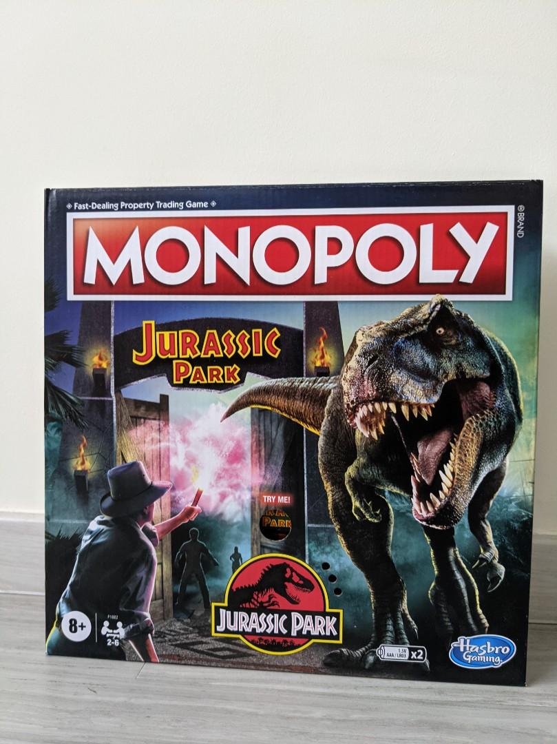 Monopoly Jurassic Park - Movie Theme, T Rex Token (Authentic, 2021 New ...