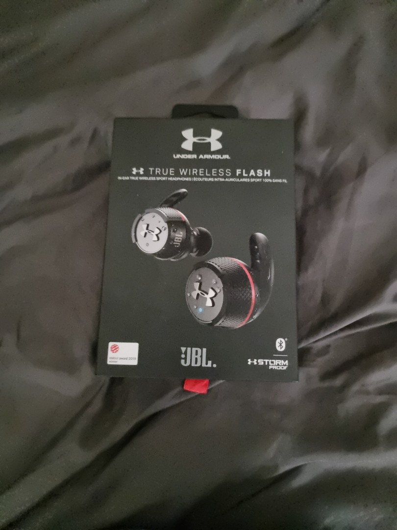 JBL UA True Wireless Flash, Audio, Earphones on Carousell