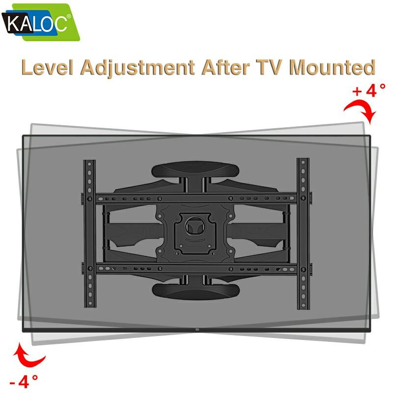 Kaloc X8 SPCC Steel Ultra Strong TV Wall Bracket Mount 6 Armed Full ...