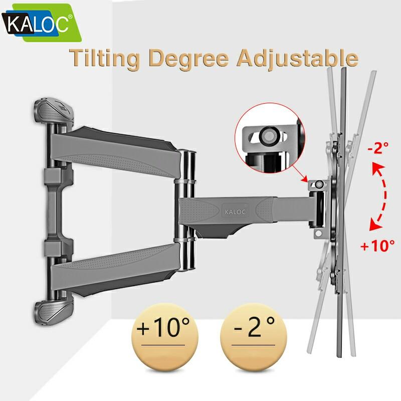 Kaloc X8 SPCC Steel Ultra Strong TV Wall Bracket Mount 6 Armed Full ...