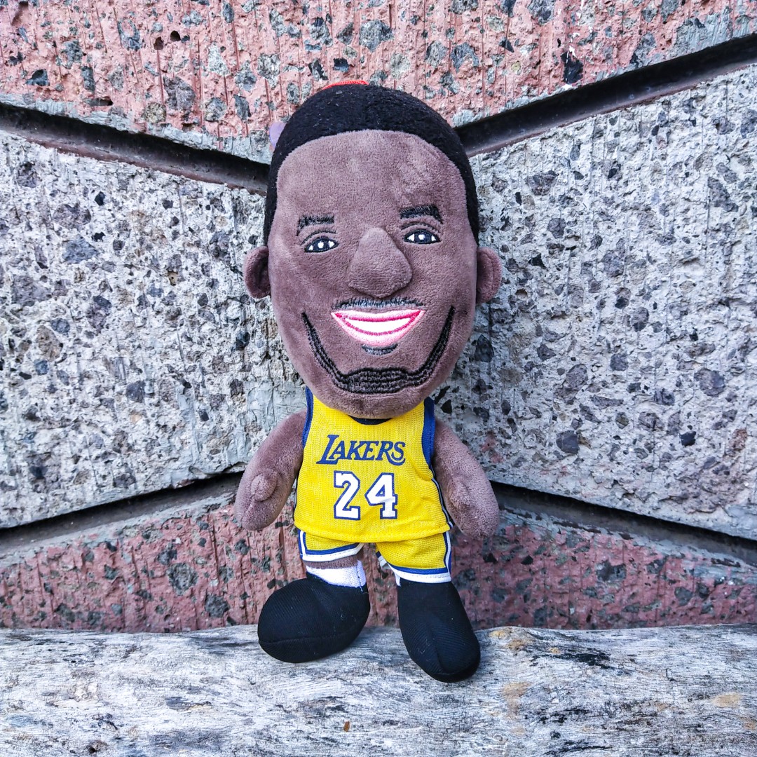 KOBE BRYANT Caricature Plush, Hobbies & Toys, Toys & Games on Carousell