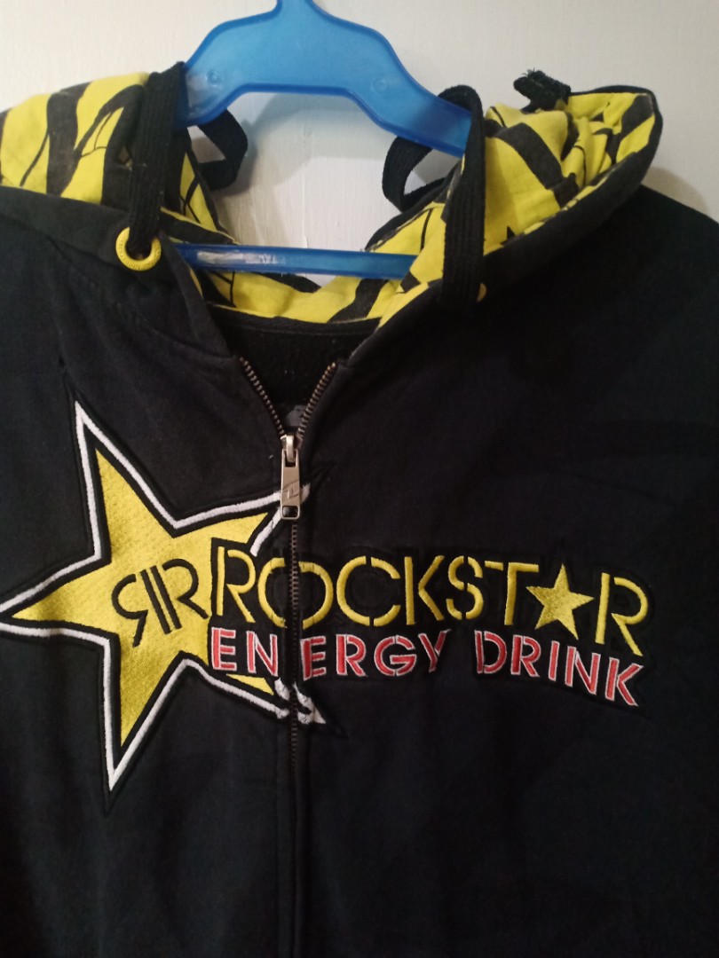 licensed vintage merchandise racing jacket/ embroidered/ Rockstar x One ...