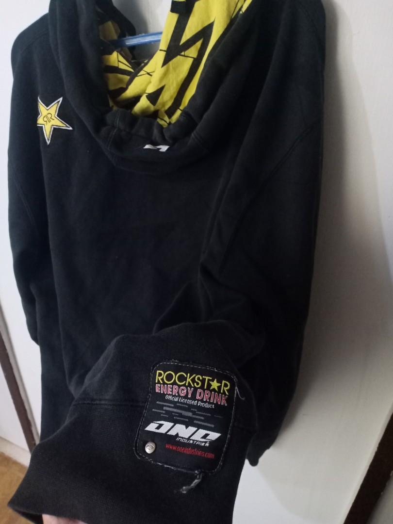 licensed vintage merchandise racing jacket/ embroidered/ Rockstar x One ...