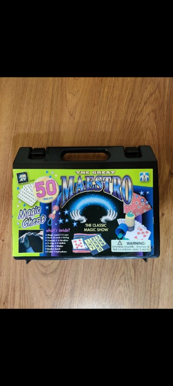 The Great Maestro magic kit/set, Hobbies & Toys, Toys & Games on Carousell