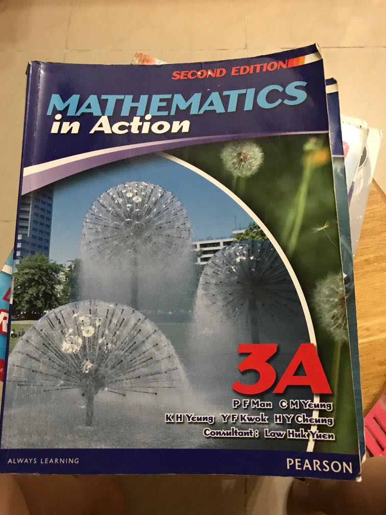 Mathematics In Action 3A 3B, 興趣及遊戲, 書本 & 文具, 教科書 - Carousell
