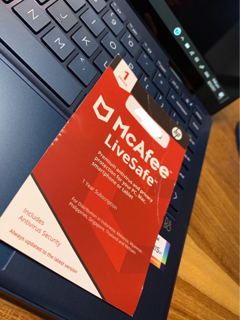 Authentic McAfee LiveSafe Premium antivirus and privacy protection for ...