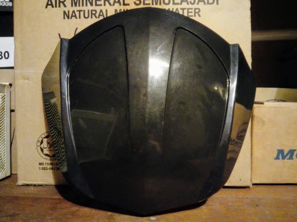 MODENAS KRISS 120 COWLING VISOR WINDSHIELD, Auto Accessories on Carousell