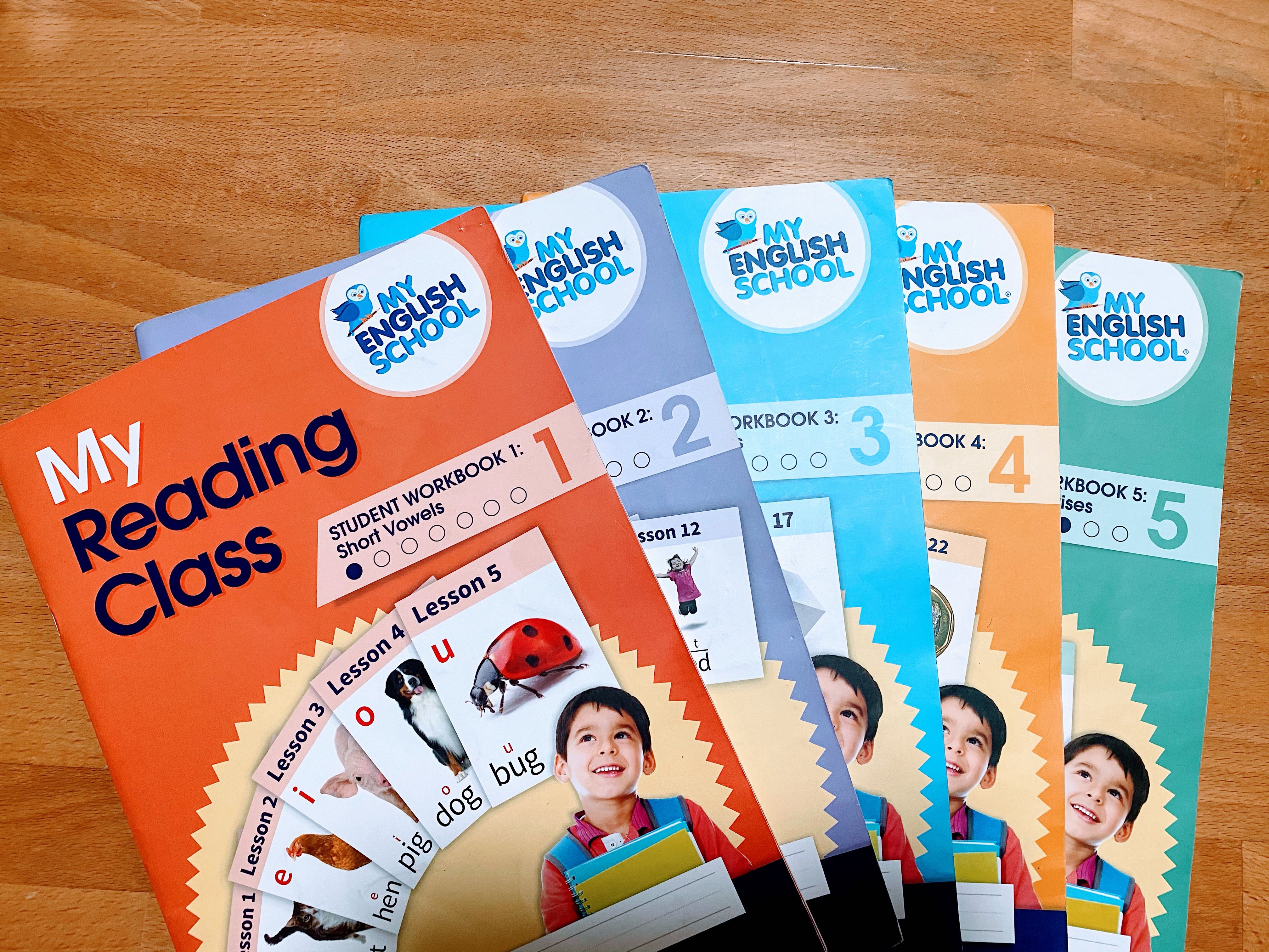 My English School (Phonics Reading Book Set), Hobbies & Toys, Books ...