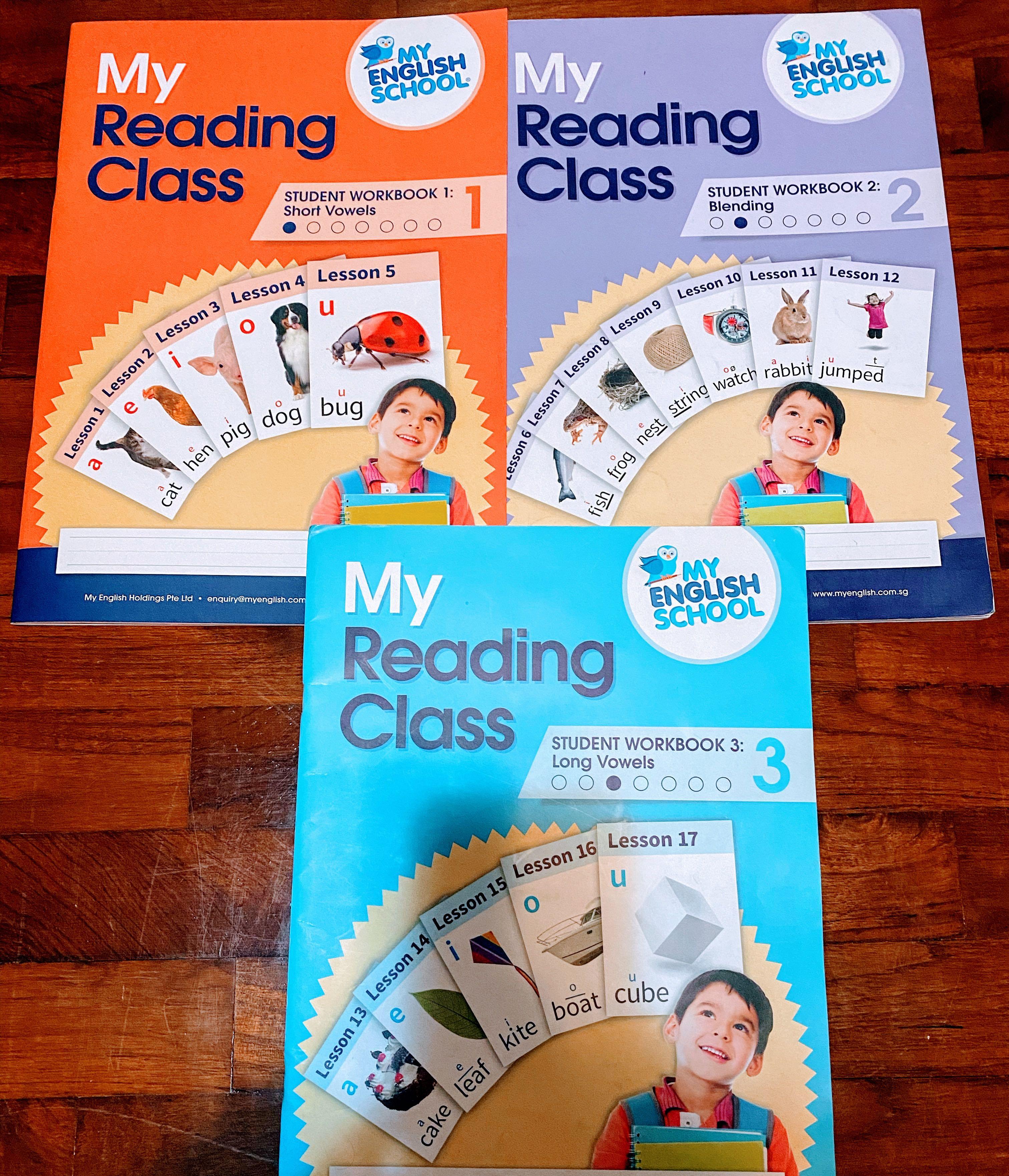 My English School (Phonics Reading Book Set), Hobbies & Toys, Books ...