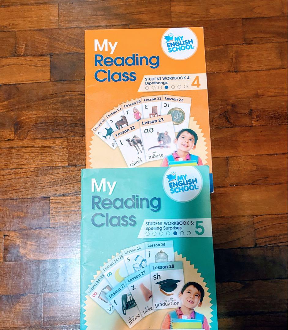 My English School (Phonics Reading Book Set), Hobbies & Toys, Books ...
